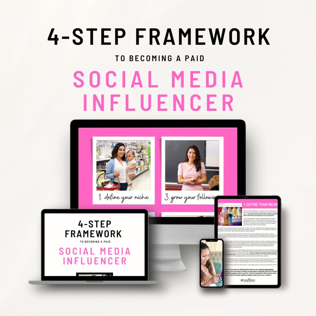4-Step Framework to Becoming a Paid Social Media Influencer - Mai Hlee